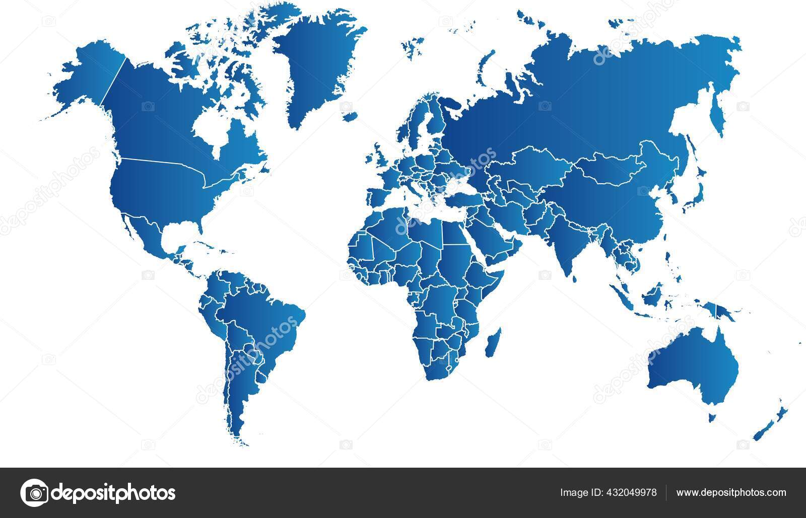 Navy Map World Stock Vector Image by ©frederiquewacquier #432049978