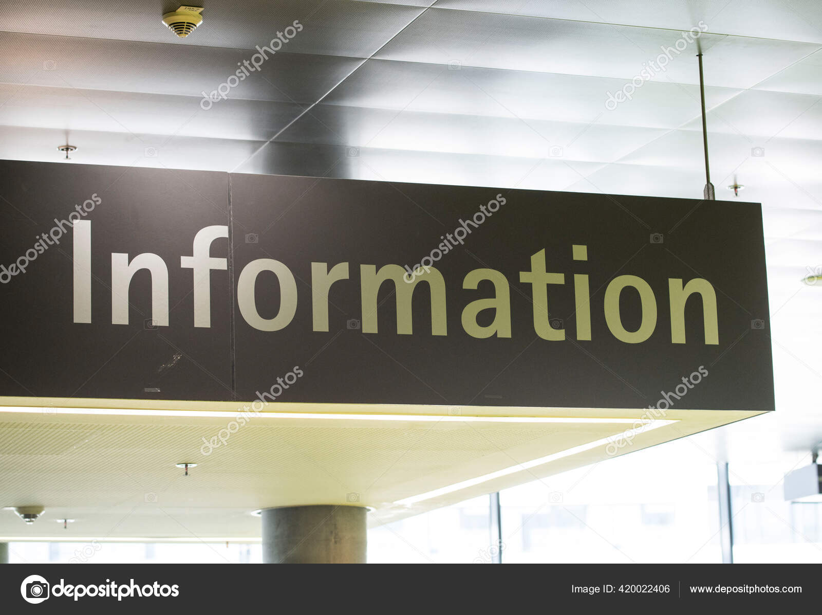 Info Information Sign Showing Get Knowledge — Stock Editorial Photo ...