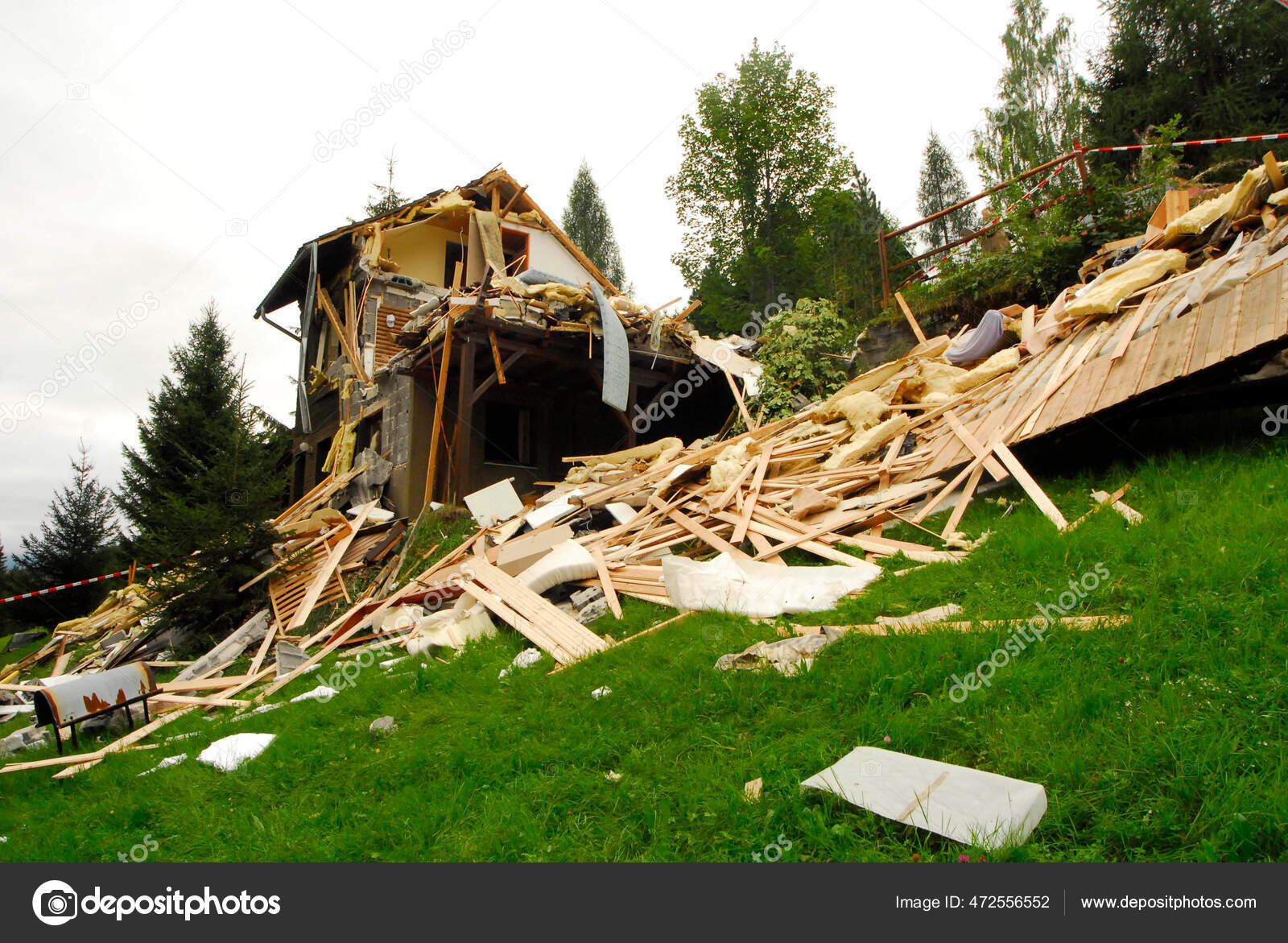 Storm Damage Severe Storm Natural Disaster Stock Photo by ©egubisch ...