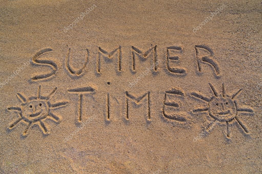 Summer time sign — Stock Photo © Robertobintti70 #82524062