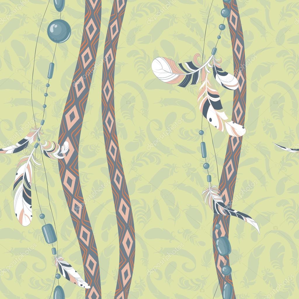 Dream catcher pattern Stock Vector Image by ©meduzzza #53365495