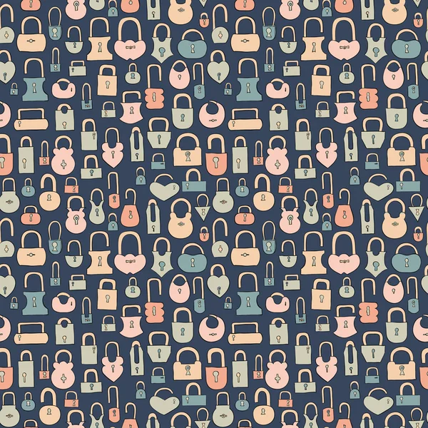 Locks seamless pattern Stock Vector Image by ©meduzzza #79649778