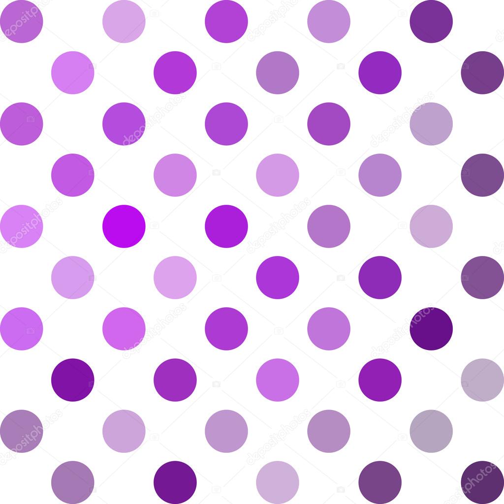 Purple Poka Dot Background
