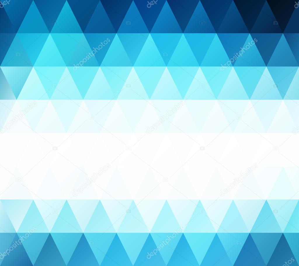 Blue White Bright Mosaic Background, Creative Design Templates Stock ...