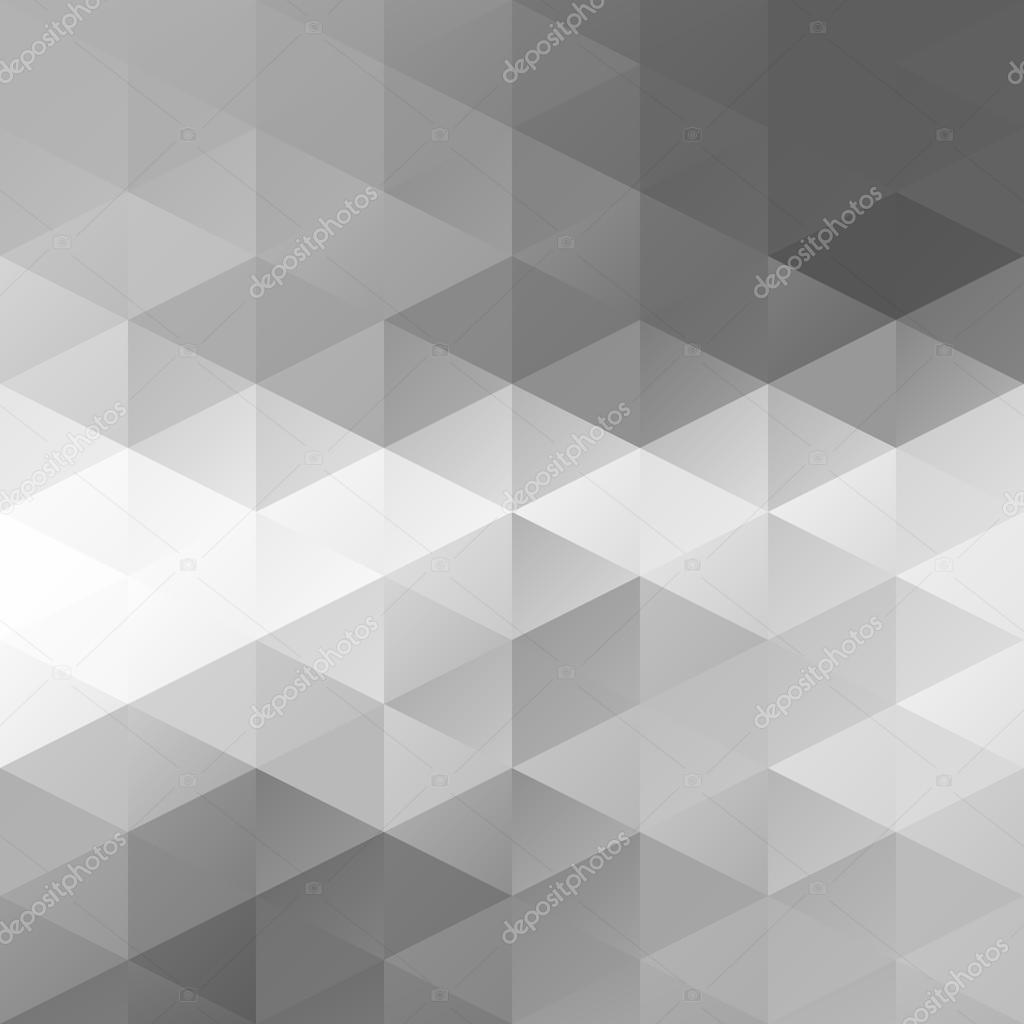 Gray Grid Mosaic Background, Creative Design Templates Stock Vector by ...