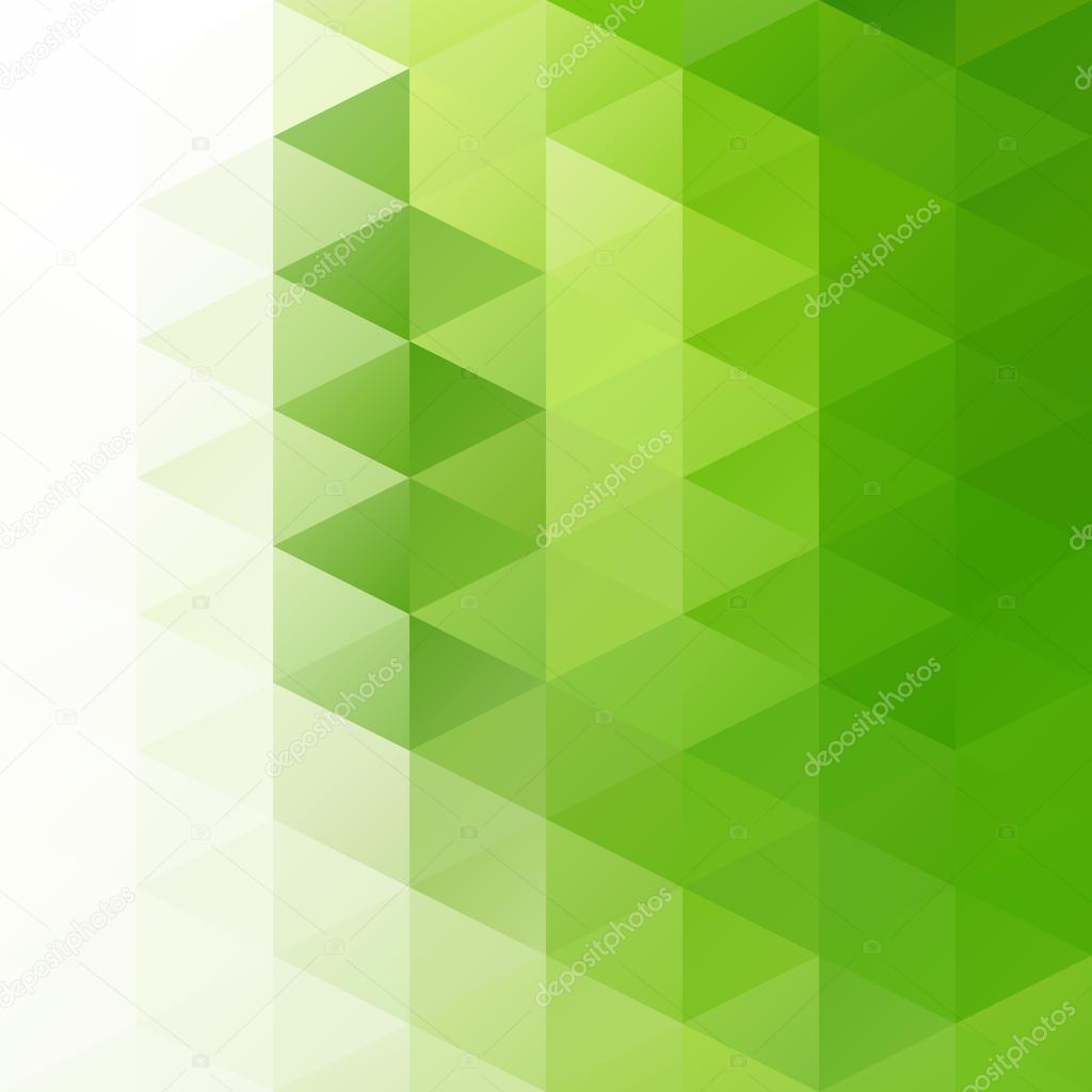 Green Grid Mosaic Background, Creative Design Templates Stock Vector by ...