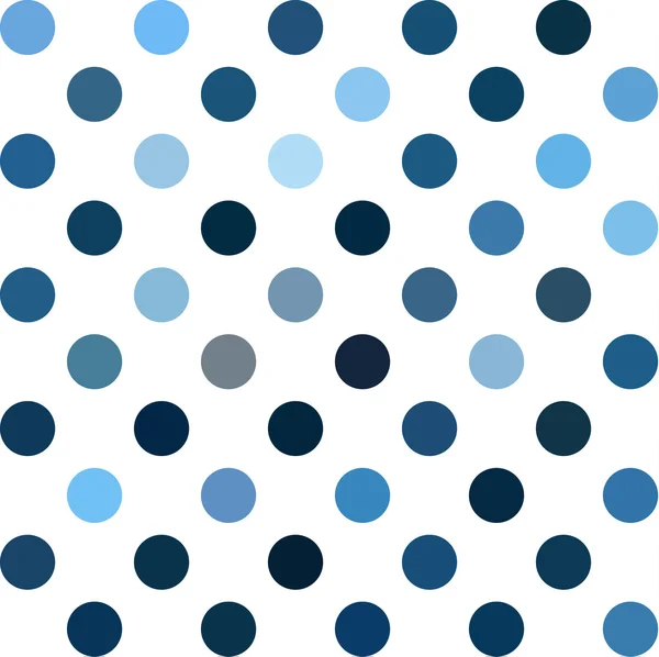 Navy Blue Polka Dots on White Textured Fabric Background — Stock Photo ...