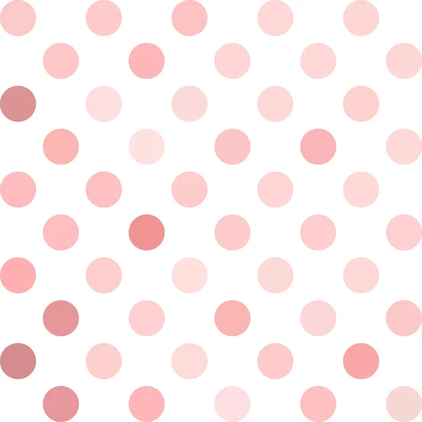 Pink Polka Dots Background, Creative Design Templates — Stock Vector ...