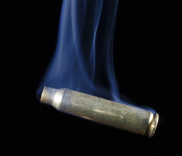 Smoking Bullet Casing Tattoo