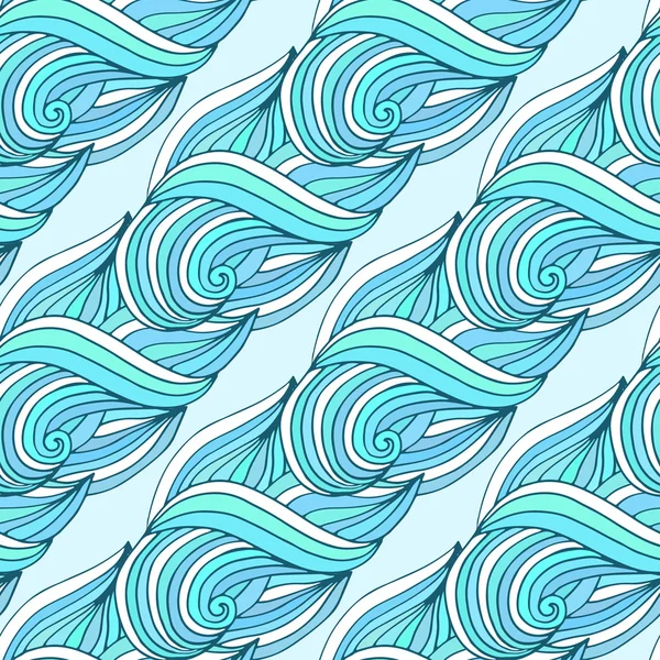 Waves repeating background Stock Vector Image by ©m-ion #101000894