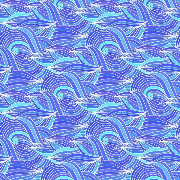 Waves repeating background Stock Vector Image by ©m-ion #101000894