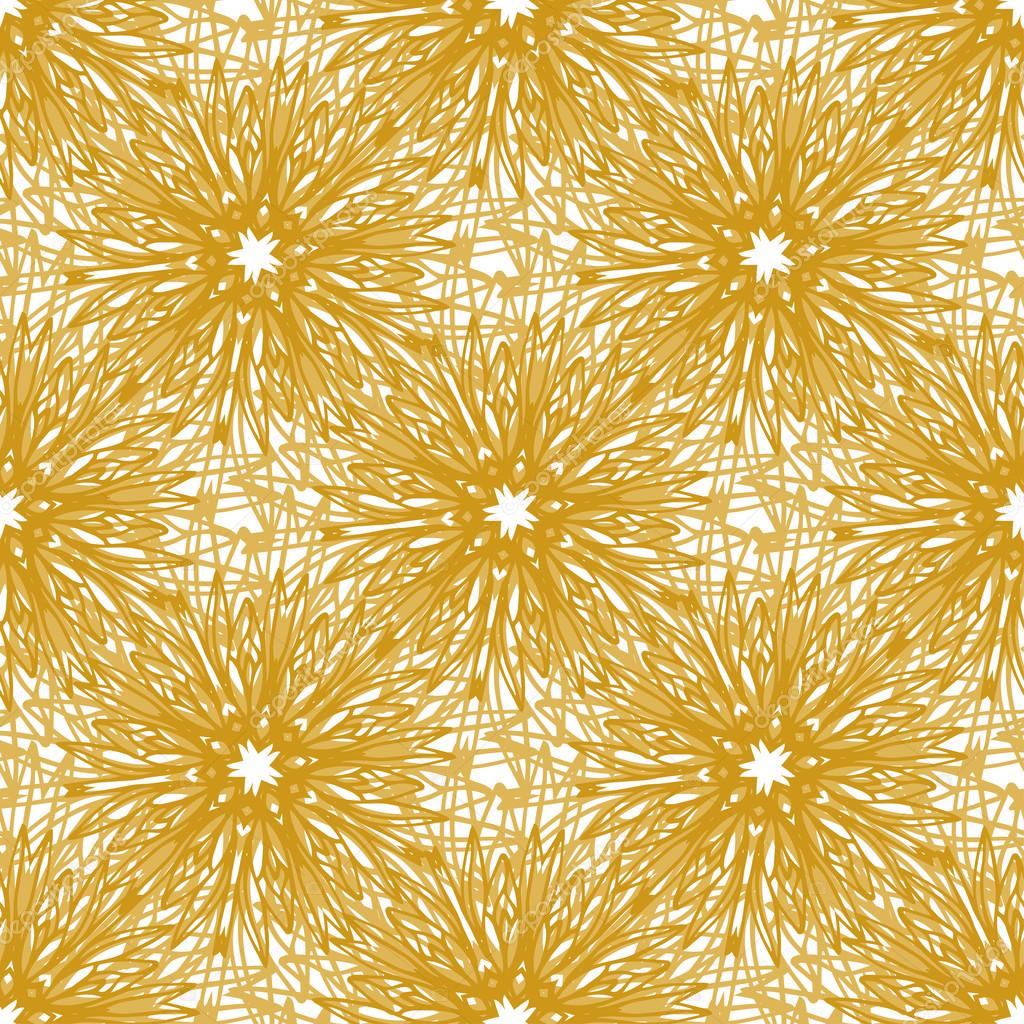 Gold vector seamless pattern Stock Vector Image by ©m-ion #70592481