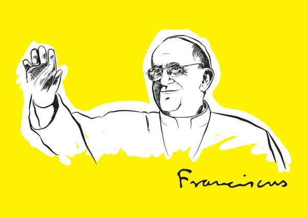 Pope Francis Vector