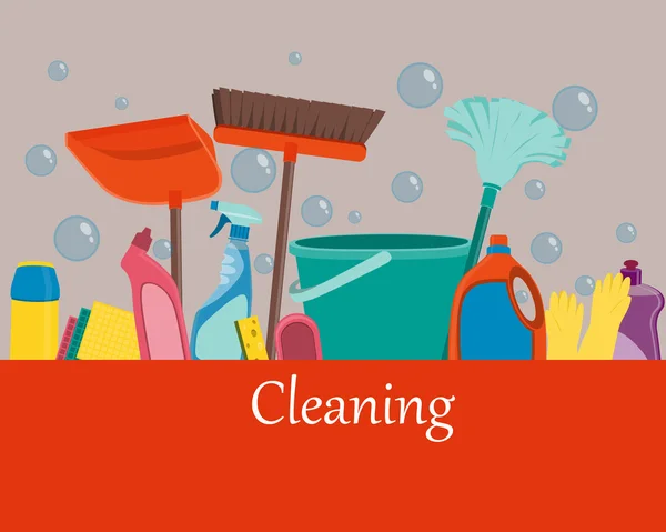 Cleaning flyer template | Set banners service cleaning. Poster template ...