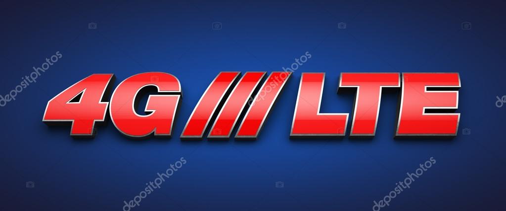 Red 4G LTE sign Stock Photo by ©jules2000 59746315