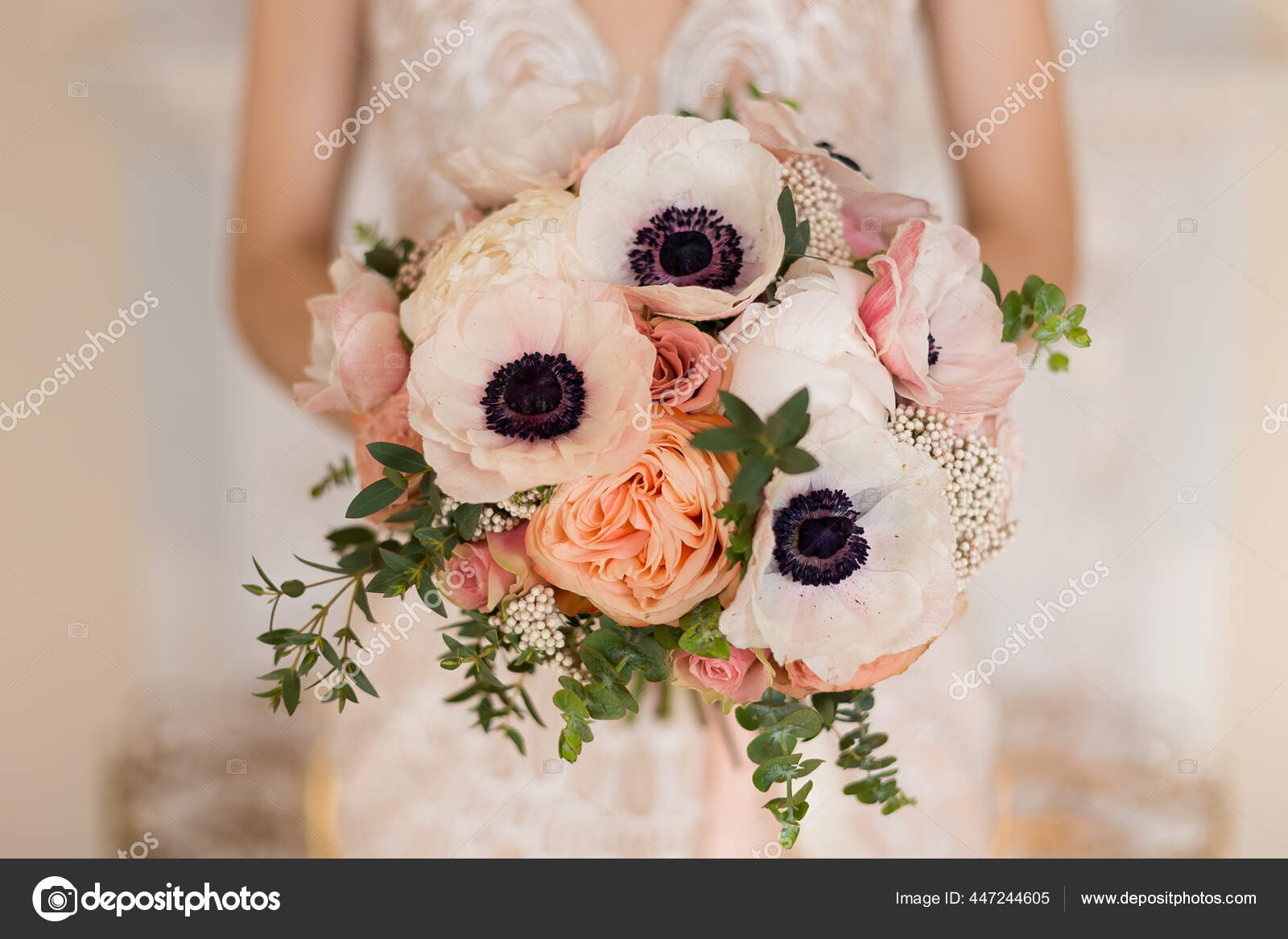 Ranunculus And Peony Arrangements