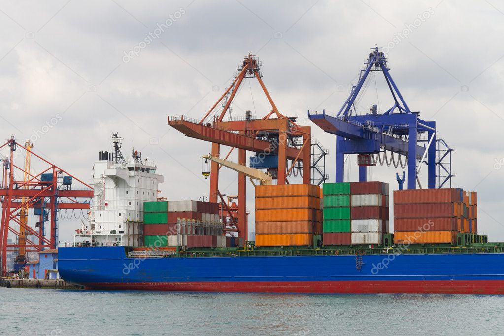 Container Ship — Stock Photo © EvrenKalinbacak #52693487