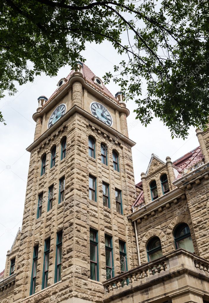 Calgary City Hall Clock Tower Stock Photo by ©ronniechua 114682884