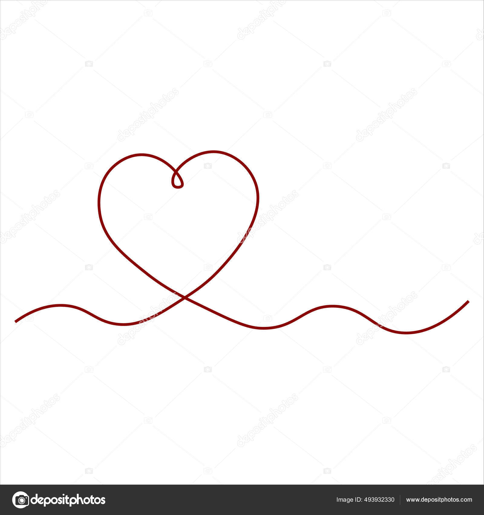 Heart Abstract Love Symbol Art Vector Vector de stock por ©rishagreen25 ...