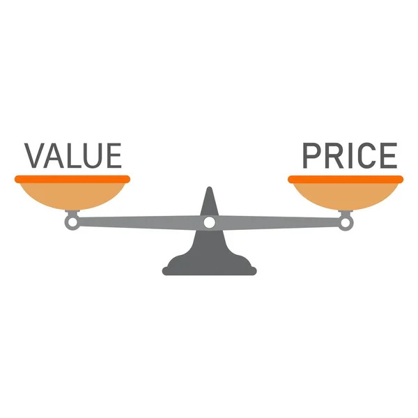 Concept of value price scale Stock Photos, Royalty Free Concept of ...