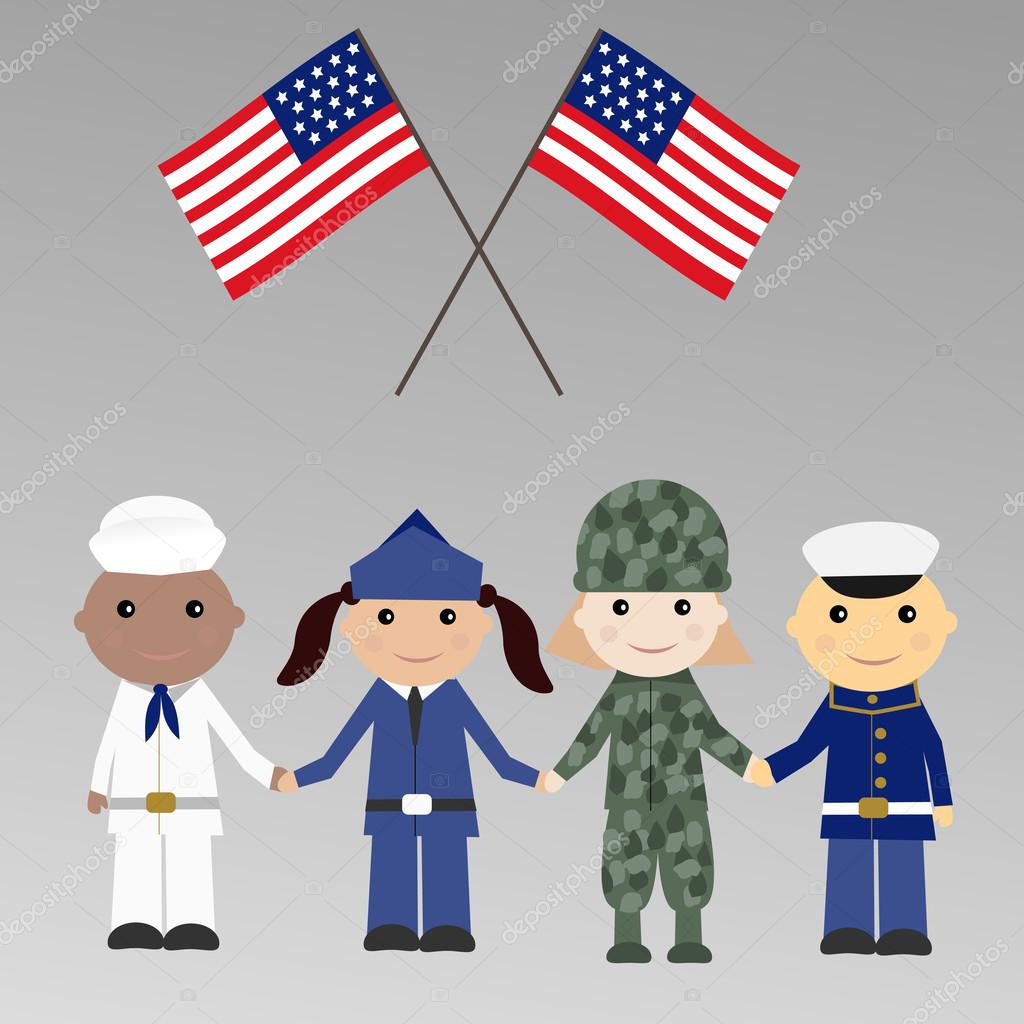 Veterans Day Clip Art Kids