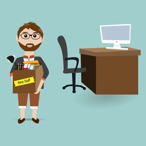 New job Stock Vectors, Royalty Free New job Illustrations | Depositphotos®