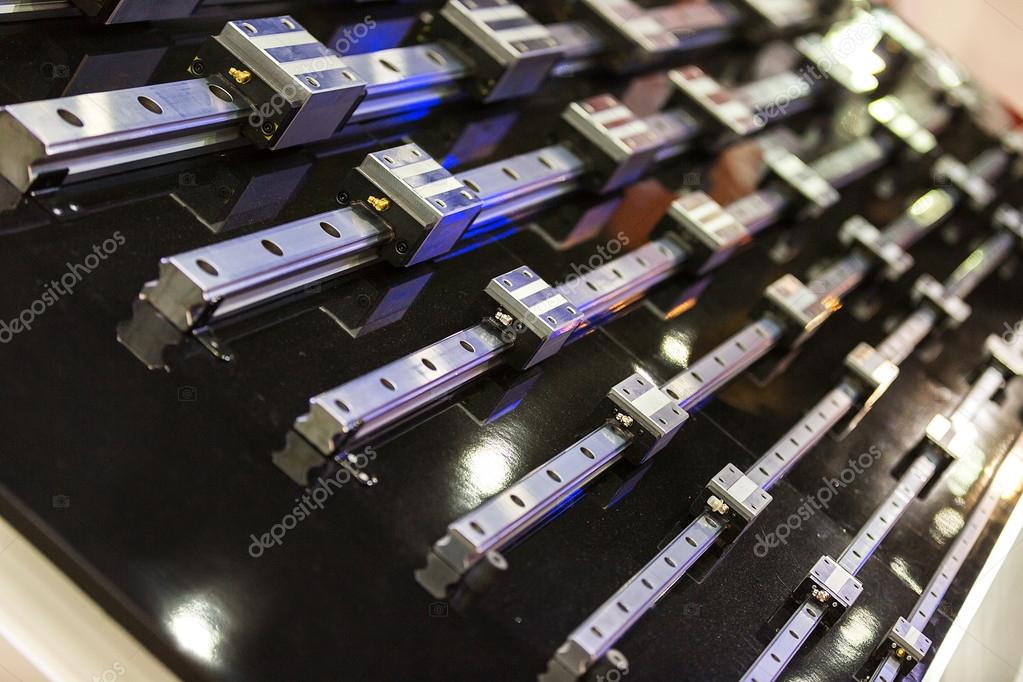 Linear motor guide & LM Guide — Stock Photo © sorapol1150 #60350365