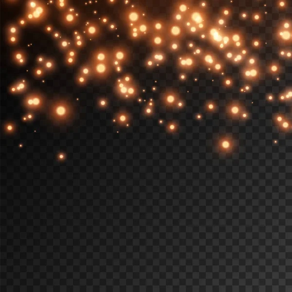 The dust sparks and red stars light. - Stock Image - Everypixel