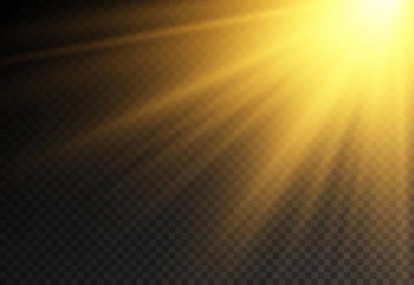 Light Rays From The Sun