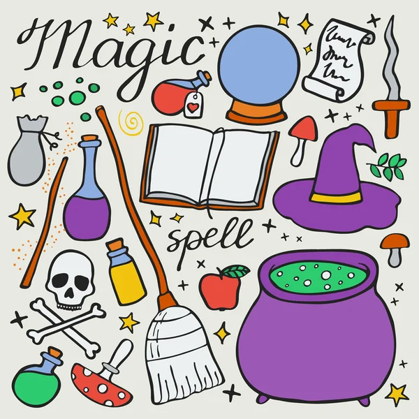 Magic spell game Vector Art Stock Images | Depositphotos