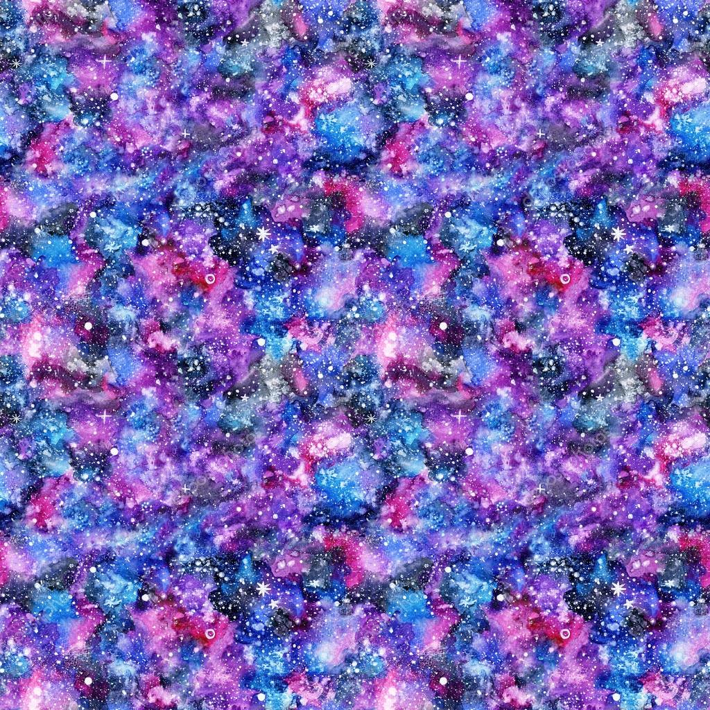 Seamless Galaxy Pattern