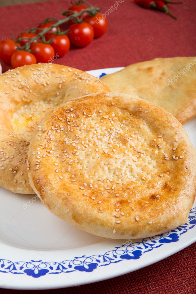 Traditional asian bread — Stock Photo © DukeII #110957408