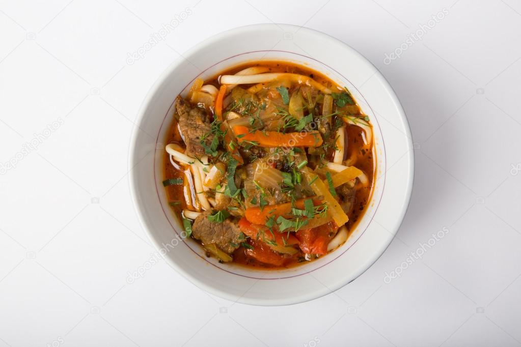 Uzbeck traditional soup Stock Photo by ©DukeII 111348794