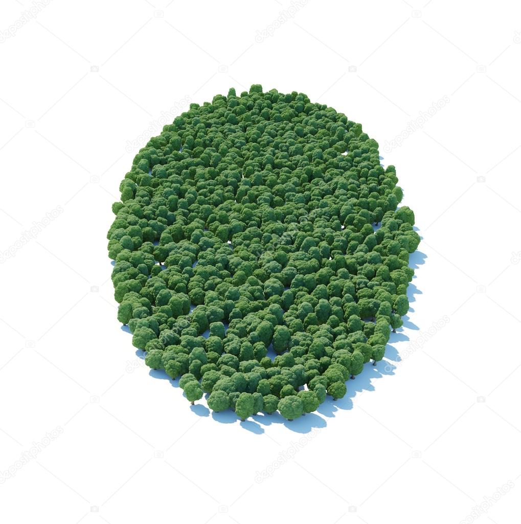 Circle forest Stock Photo by ©radio82 79170912