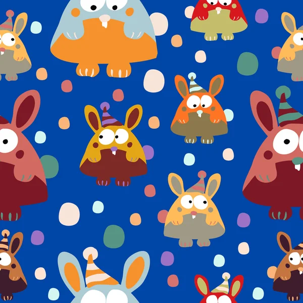 Rabbits seamless background Stock Vector Image by ©Lyusjen #52267271