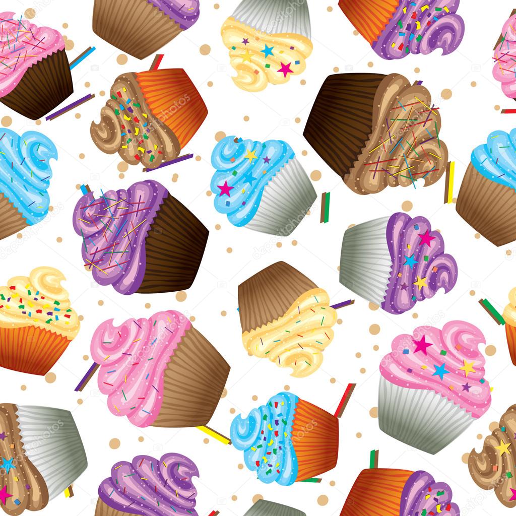 Cupcake Wallpaper For Kitchen