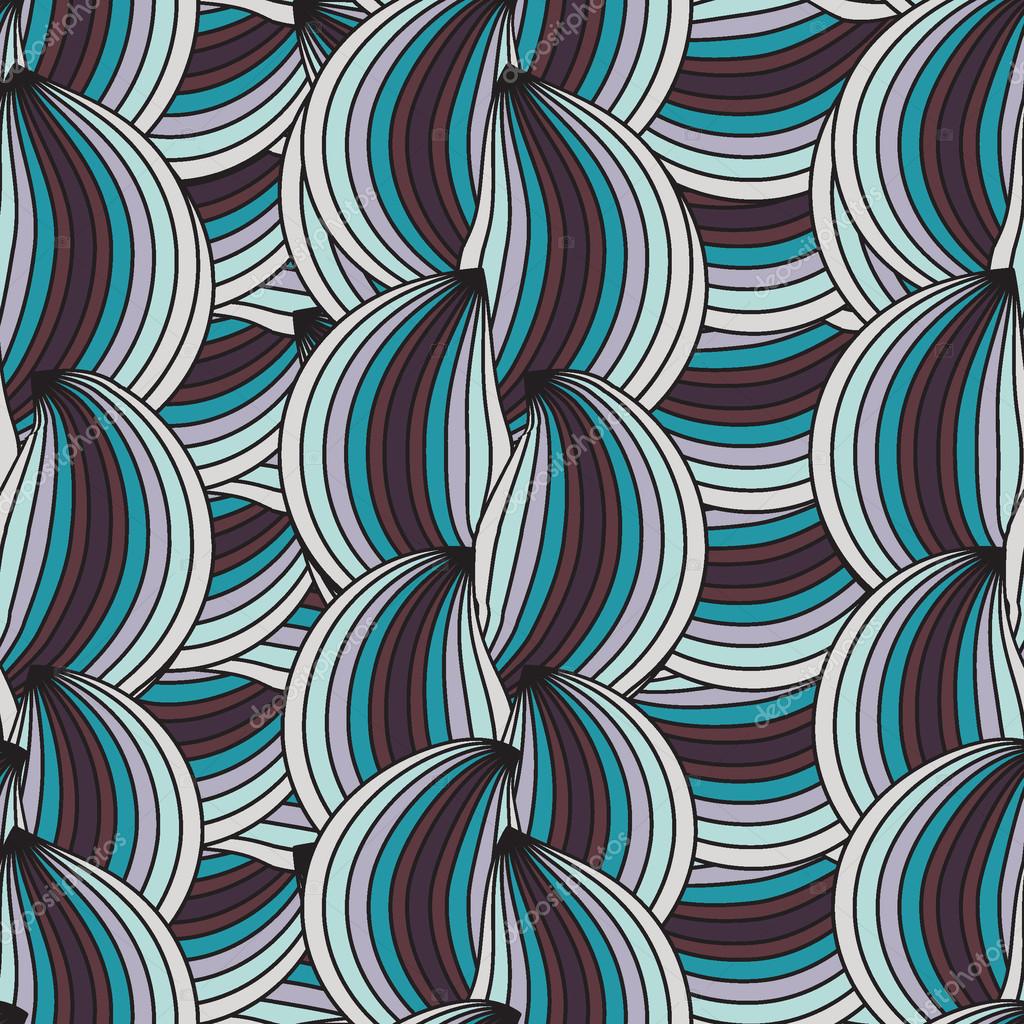 Seamless texture with abstract waves. Stock Vector Image by ©Lyusjen ...