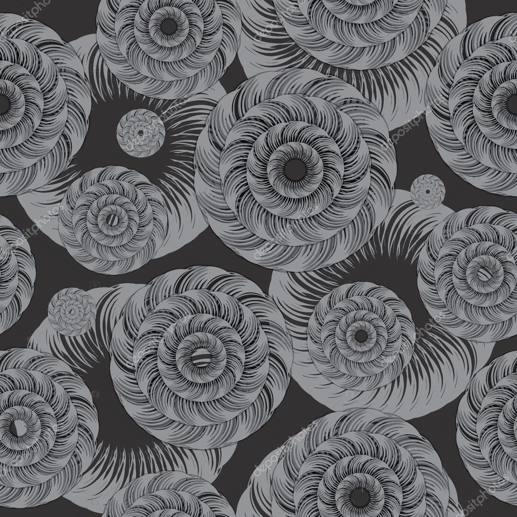 Endless pattern of circles Stock Vector by ©Lyusjen 52269049