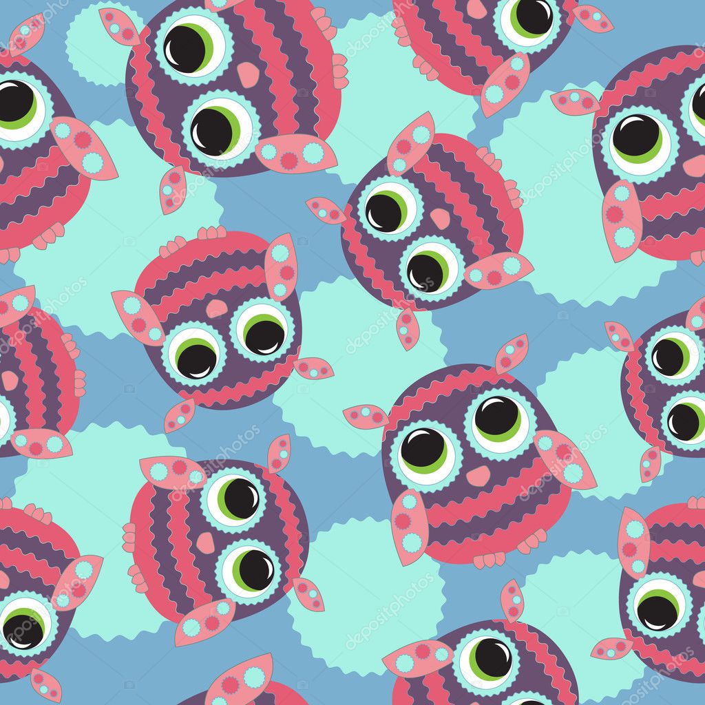 Owl Pattern Wallpaper Tumblr