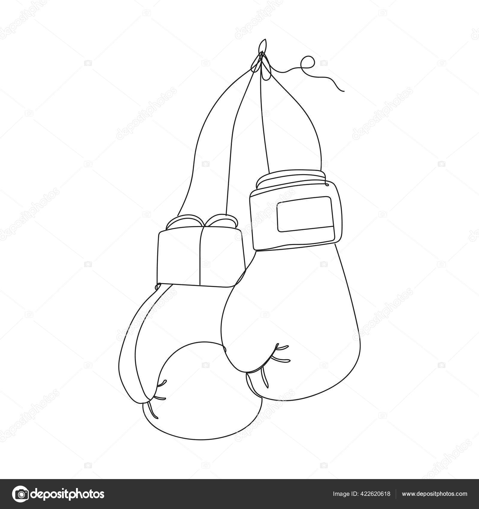 Boxing Gloves Drawing I'm Not Good At Drawing Or Making Art But I Put