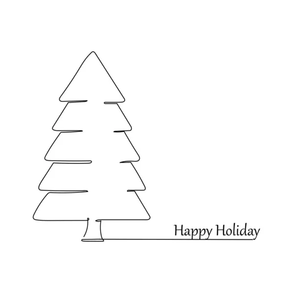 Stick Figure Christmas Tree