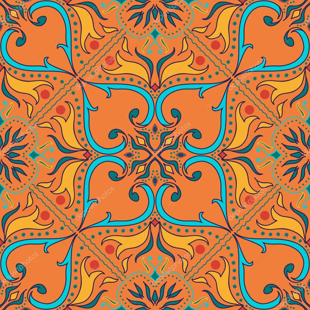 Vector seamless texture. Beautiful colored pattern for design and ...