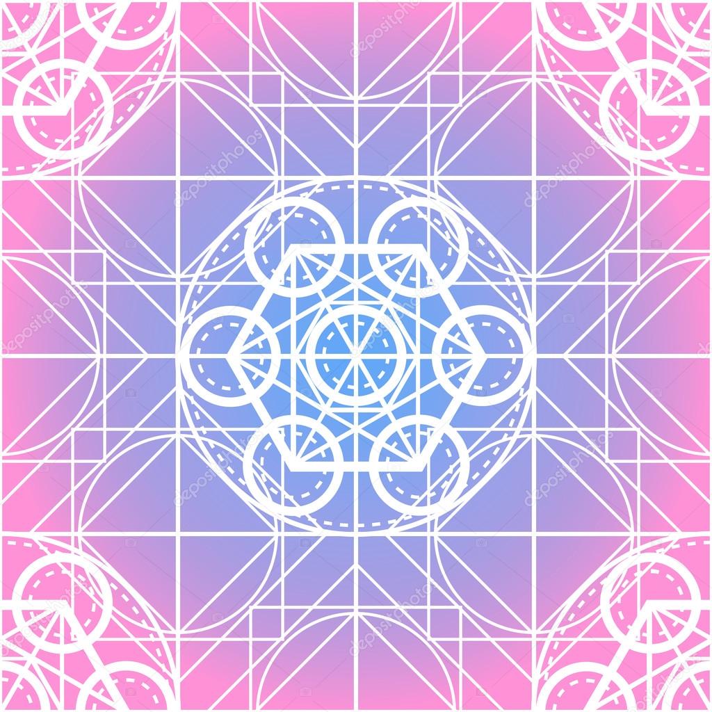 Vector abstract geometry seamless texture — Stock Vector © Yulia ...