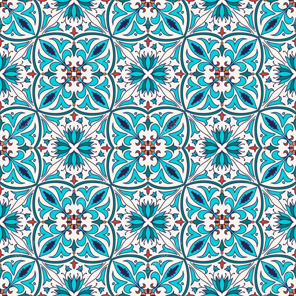 Vector seamless texture. Beautiful colored pattern for design and ...