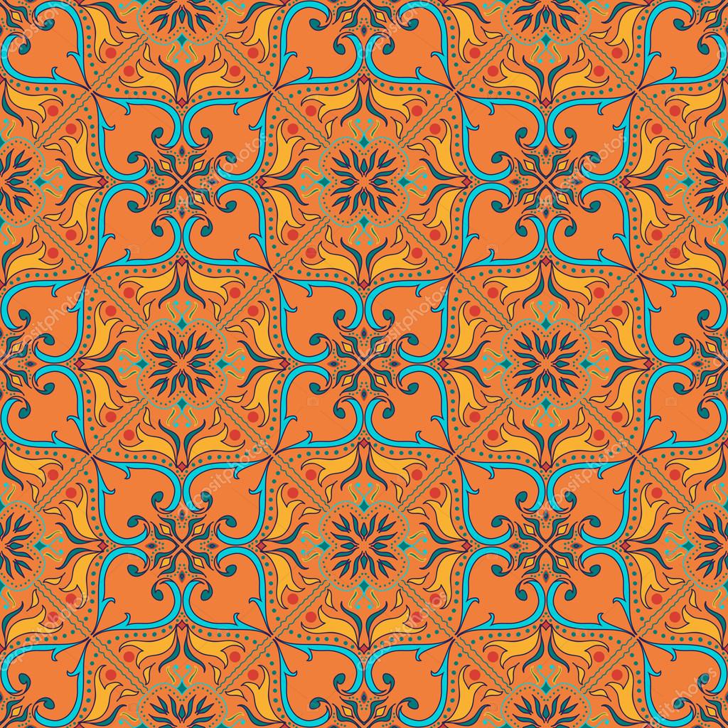 Vector seamless texture. Beautiful colored pattern for design and ...