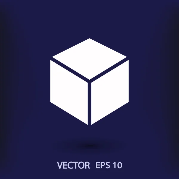 3d cube logo design icon — Stock Vector © Best3d #99407194