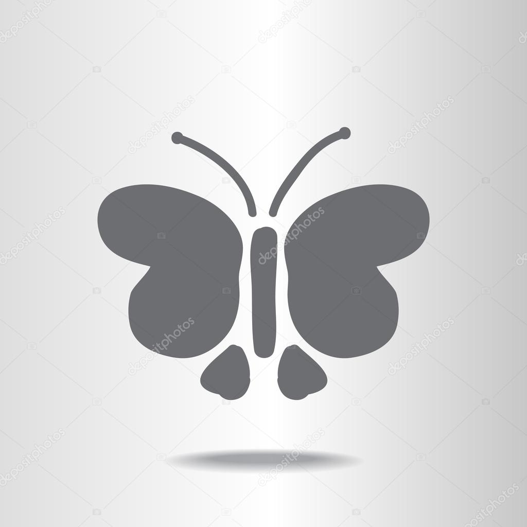 Butterfly icon Stock Vector by ©Best3d 53198331