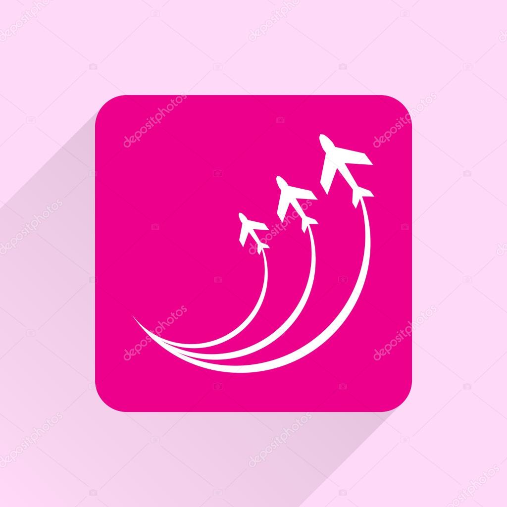 Símbolo del avión Vector de stock #53200751 de ©Best3d