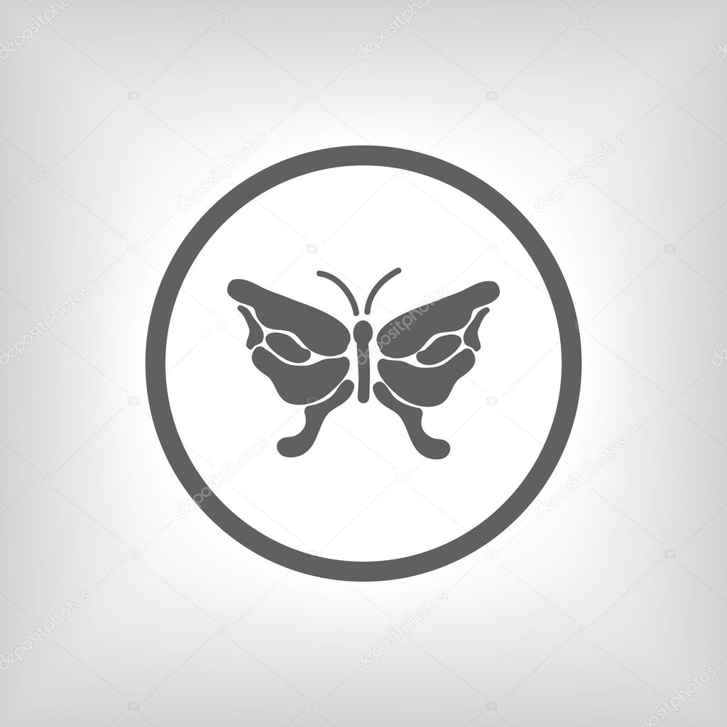 Butterfly icon Stock Vector by ©Best3d 53201803