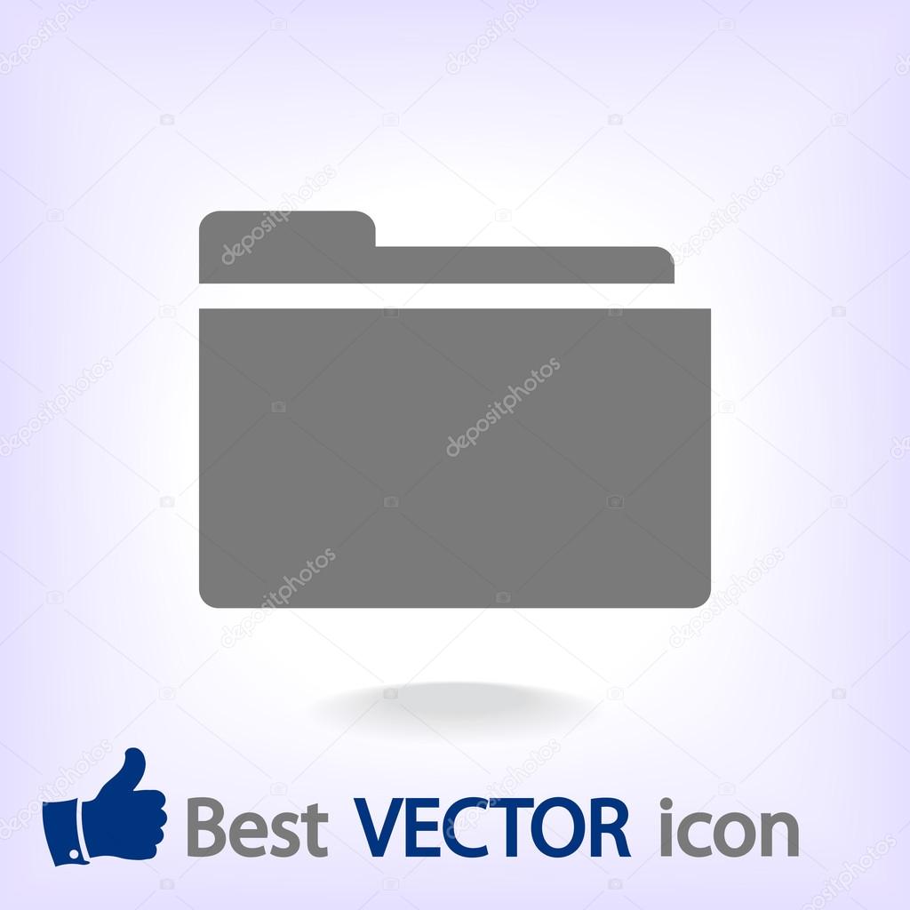 Ordner-Symbol Stock-Vektorgrafik von ©Best3d 53204221
